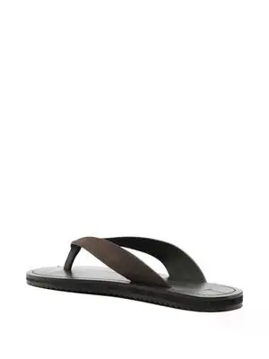 A.emery Flora Flat Sandals - Brown