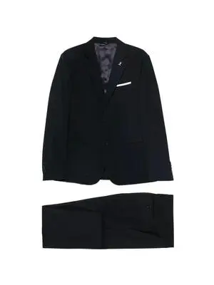 DANIELE ALESSANDRINI Single-breasted Suit - Blue