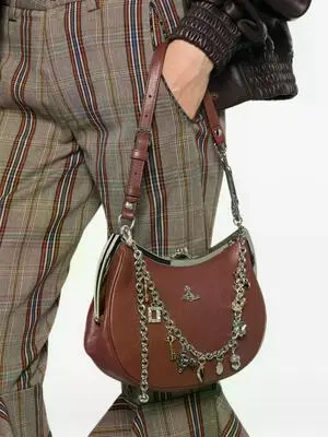 VIVIENNE WESTWOOD Charm-embellished Tote Bag
