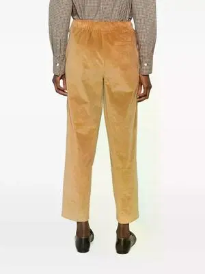 19.61 MILANO Velvet-effect Straight-leg Trousers