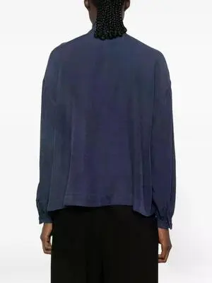 19.61 MILANO Evelin Tie-neck Long-sleeve Blouse