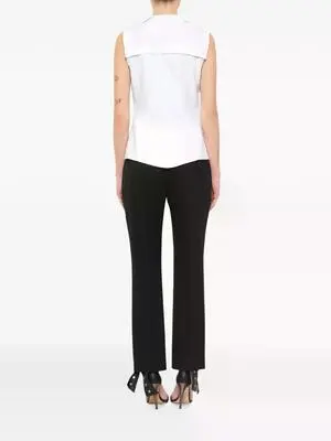 Alexander McQueen Sleeveless Layered Shirt