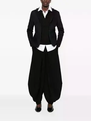 19.61 MILANO Pinstripe-pattern Notched-lapels Blazer