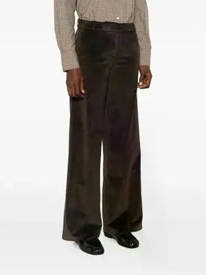 19.61 MILANO Velvet Wide-leg Trousers