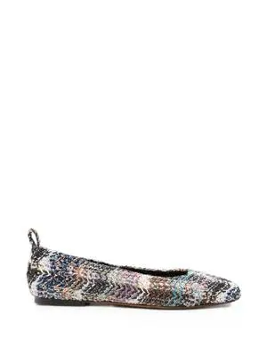 Missoni Florence Ballet Flats - Blue