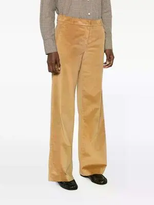 19.61 MILANO Velvet Wide-leg Trousers