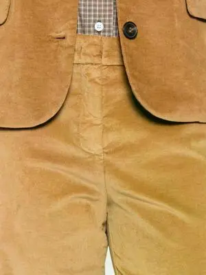 19.61 MILANO Velvet Wide-leg Trousers