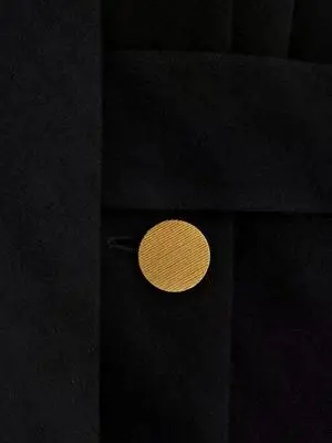 Alberta Ferretti Belted Button-detail Coat