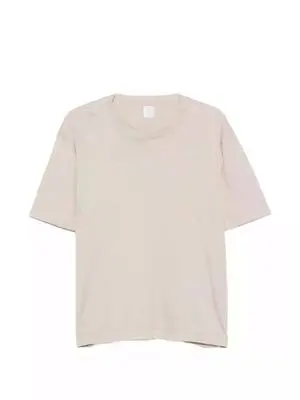 Eleventy Crew-neck Short-sleeve T-shirt - Neutrals