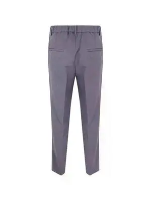 DRHOPE Pressed-crease Wide-leg Trousers