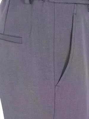 DRHOPE Pressed-crease Wide-leg Trousers