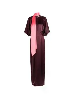 ROKSANDA Maxi Dress With Scarf Detail