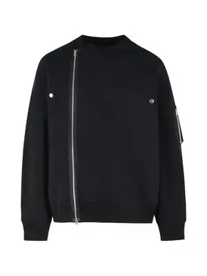 Sacai Asymmetric-zip Jacket - Black