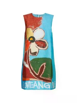 ALEMAIS X Karlee Mackie Lenny Embellished Mini Dress - Blue