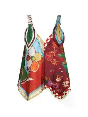 ALEMAIS X Karlee Mackie Silk Top