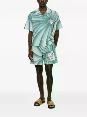 Versace Medusa Vortex-print Shirt