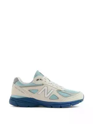 NEW BALANCE 990v4 Mesh-panel Sneakers - Neutrals