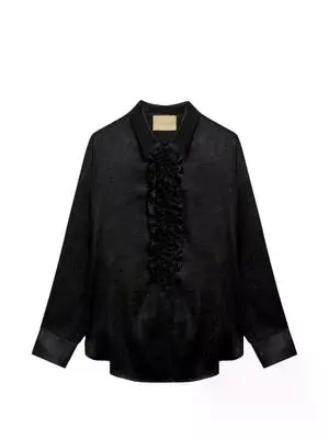 Momoni Bilancia Bis Ruffled Shirt