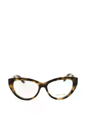 Roberto Cavalli Tortoiseshell-effect Cat-eye Glasses - Brown