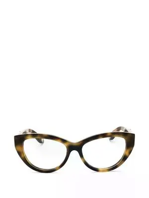 Roberto Cavalli Tortoiseshell-effect Cat-eye Eyeglasses - Brown