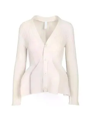 CFCL Pottery Peplum-hem Cardigan