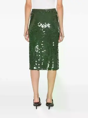P.a.r.o.s.h Embellished Midi Skirt
