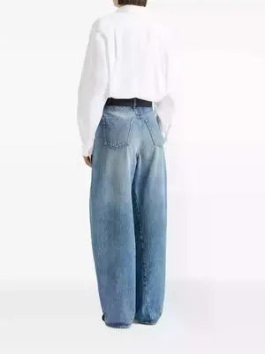 Givenchy Light Wash Cocoon Jeans