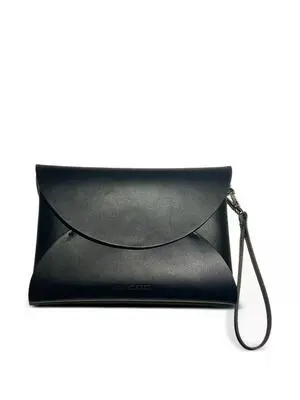 KATA SZEGEDI Nappa Leather Clutch Bag - Black