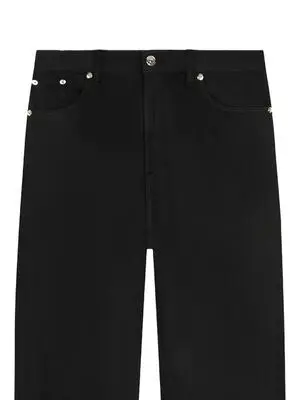 DONDUP Belt-loop Buttoned Jeans - Black