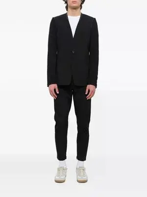 LANVIN Inside-out Collarless Jacket