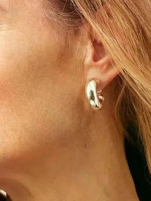 Jenny Bird Large Tome Hoop Earrings