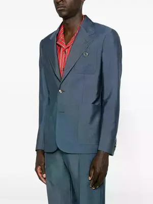 Versace Notched-lapel Single-breasted Jacket