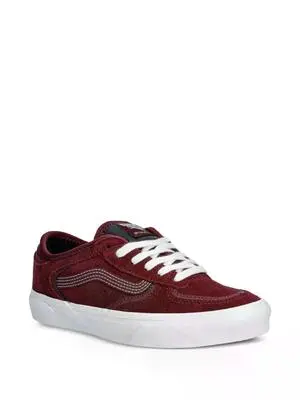 VANS Rowley Suede Sneakers - Red