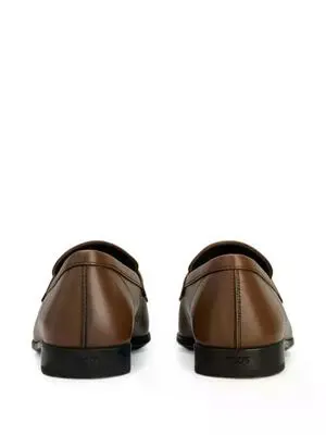 TOD'S T Timeless Leather Loafers