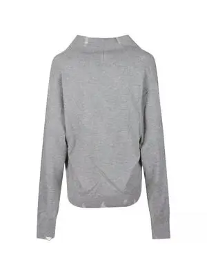 Stella McCartney Distressed V-neck Sweater