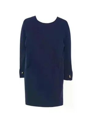 Max Mara Button-cuff Mini Dress