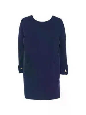 Max Mara Button-cuff Mini Dress