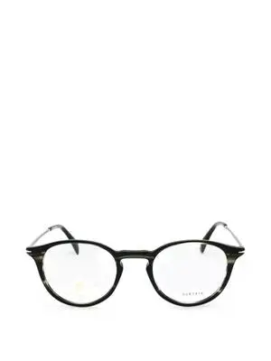 DB EYEWEAR BY DAVID BECKHAM Round-frame Glasses - Black