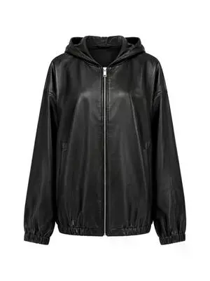 ARMA Hooded Zip-up Jacket - Black