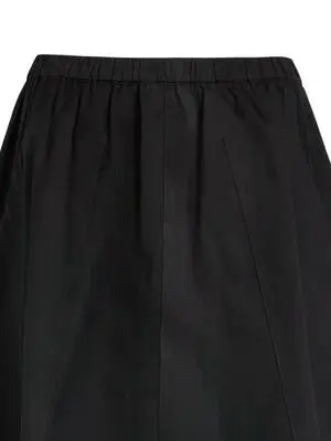 Vince Elasticated Waist Maxi Skirt - Black