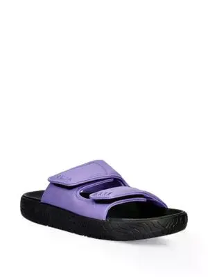 VEJA Etna Bold Leather Slides - Purple