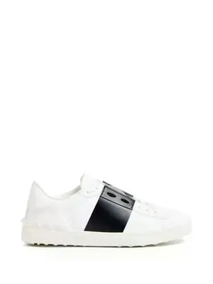 Valentino Garavani Calfskin Open Sneakers - White