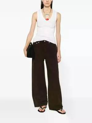 ST. AGNI Canvas Mid-rise Jeans
