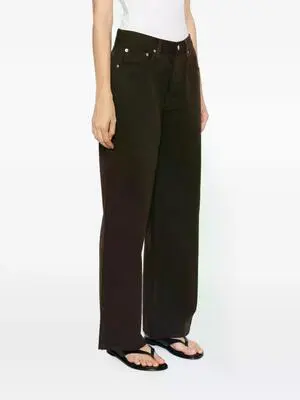 ST. AGNI Canvas Mid-rise Jeans