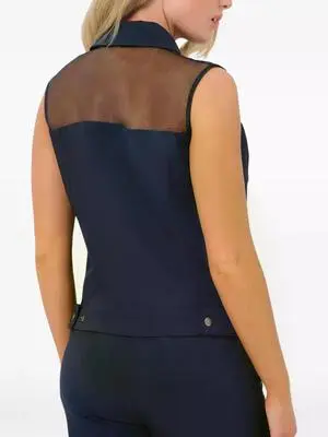 Anatomie Lenox Organza-panelled Vest