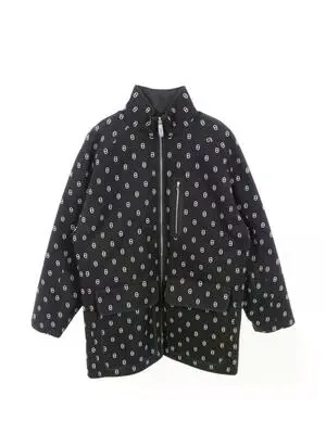 Hermès Reversible Quilted Zip-up Coat