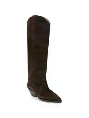 Isabel Marant Étoile Western-style Knee-length Suede Boots
