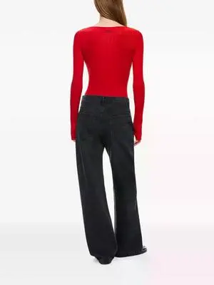 Pinko Ribbed Cardigan With Buttons