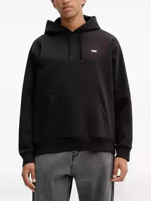 VANS Logo-print Drawstring Hoodie - Black