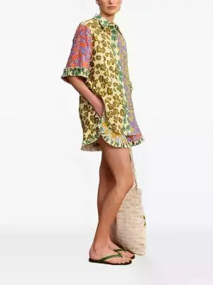 ALEMAIS Patty Spliced Shorts